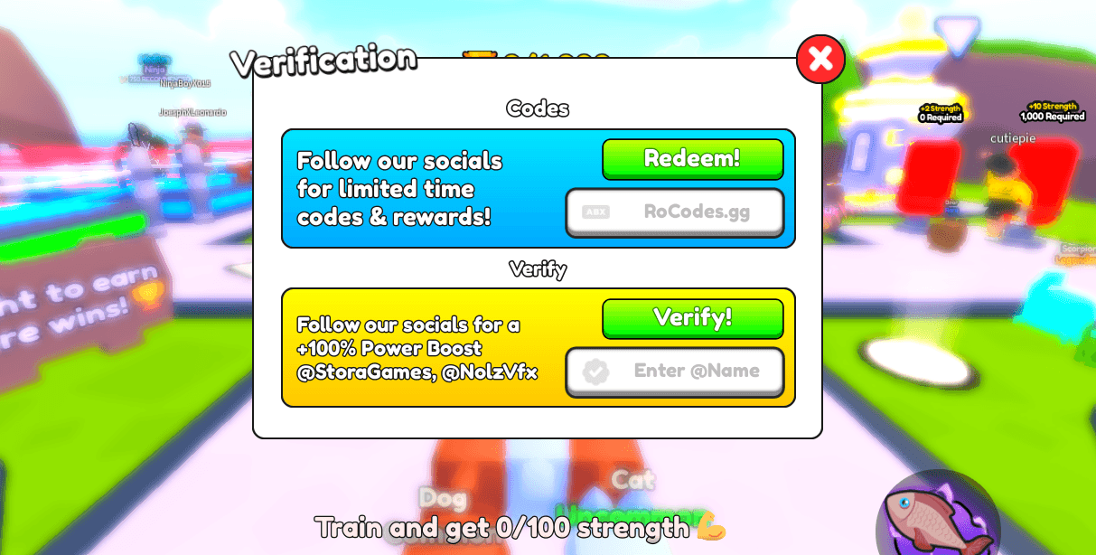 Fish Slap Simulator Codes (December 2025) - RoCodes